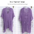 Shermie Women's Crochet Bathrobe, Hollow Beach Cover-Up with Tassel ...