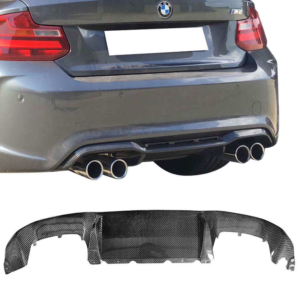 Ikon Motorsports Compatible with 16-17 BMW M2 F87 OE Style Rear Bumper ...