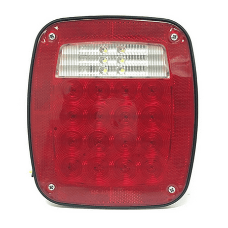 MaxxHaul 80685 Universal Square 12V Combination 38 LED Signal Tail ...