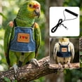 Adjustable Bird Harness And 6.55ft Leash Set, Parrot Leash Flying Rope ...