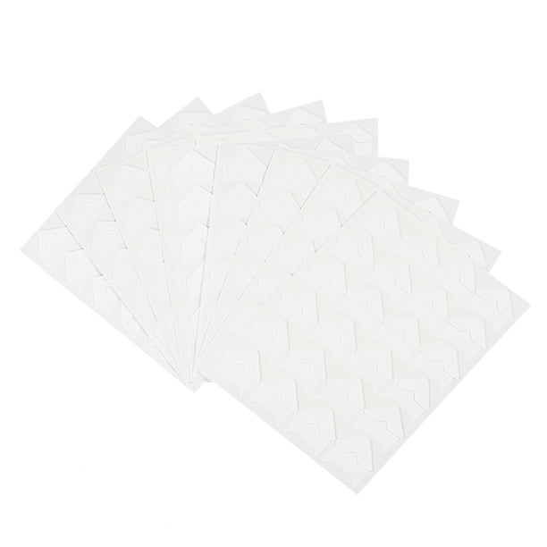 Uxcell Photo Corners Adhesive DIY Picture Mounting Sticker White 10 ...