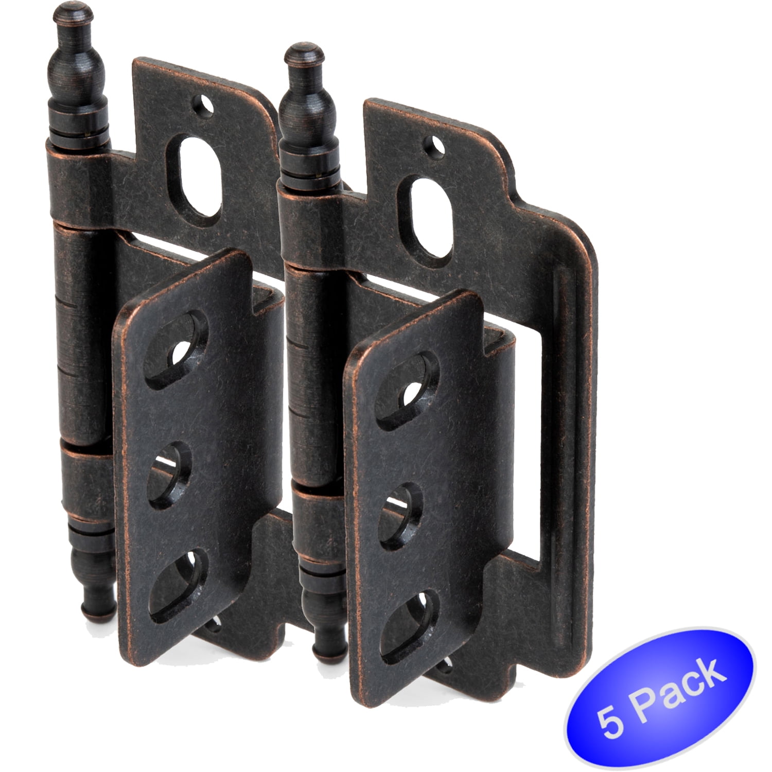 5 Pack - Cosmas 14280-ORB Oil Rubbed Bronze 3/4" Inch Full Inset ...