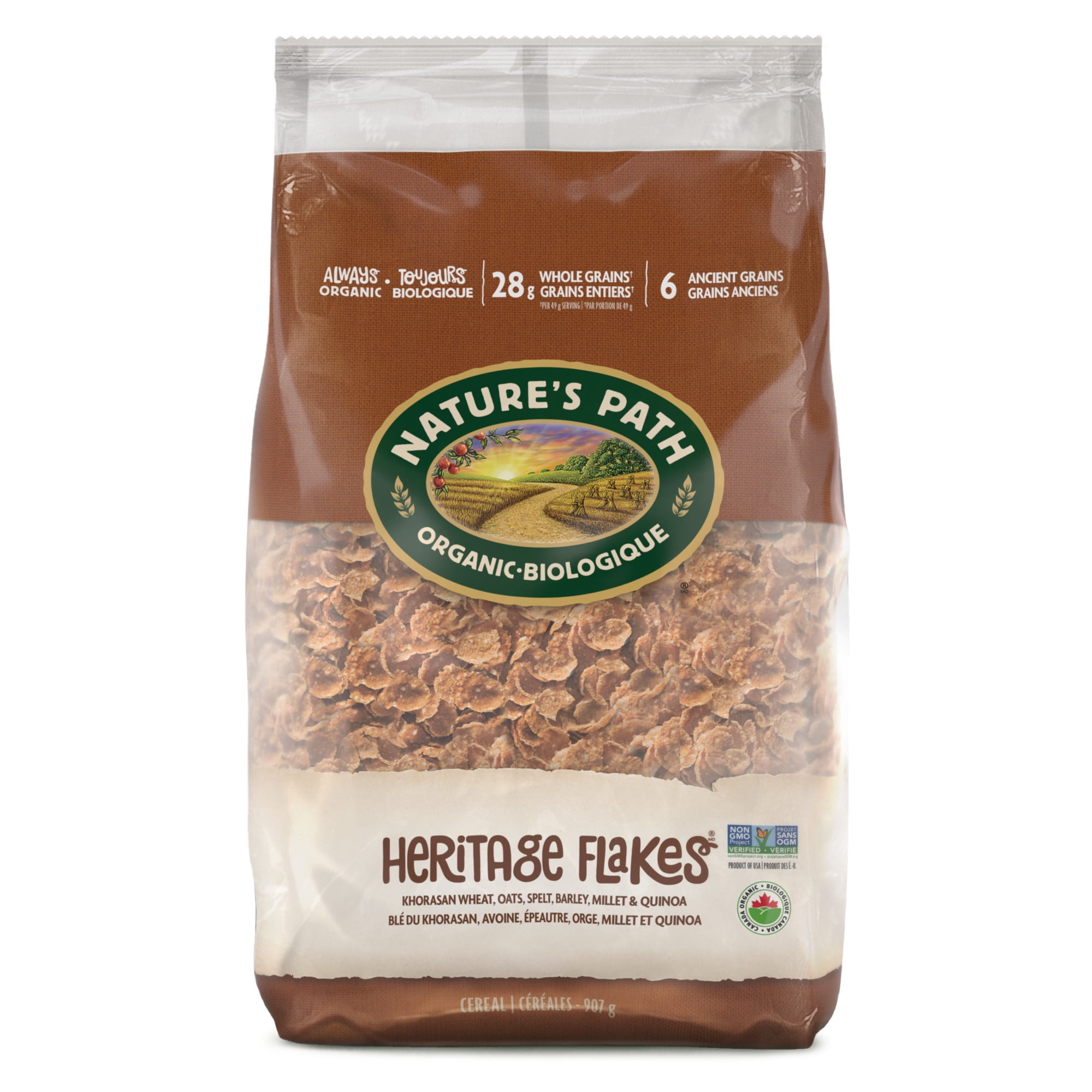Click here for Natures Path Organic Heritage Flakes Eco Pac Cerea... prices