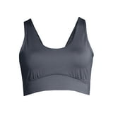 Avia Women's Low Impact Moisture-Wicking Sports Bra with Built-In Pads ...