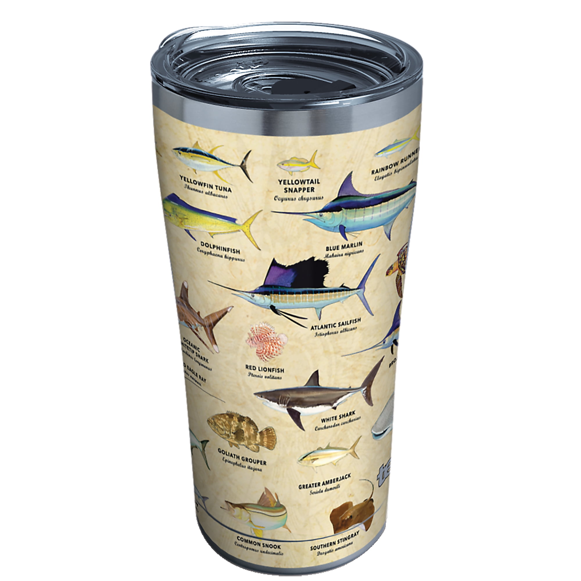 Tervis Guy Harvey Charts Triple Walled Insulated Tumbler Travel Cup ...