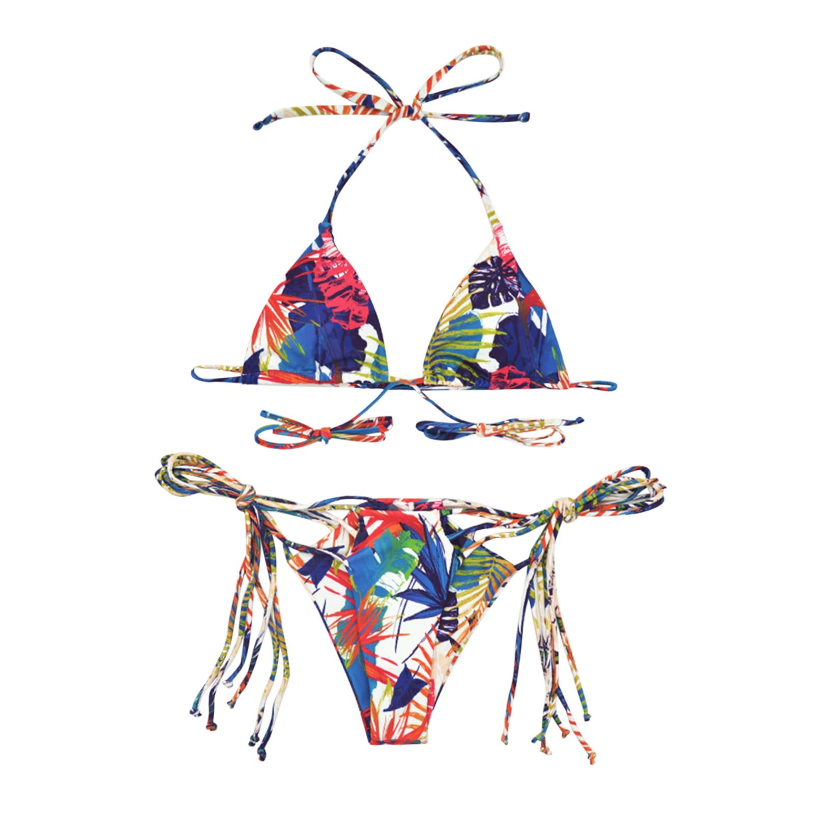 Huanbai Womens Swimwear Europe And The United States Small Broken