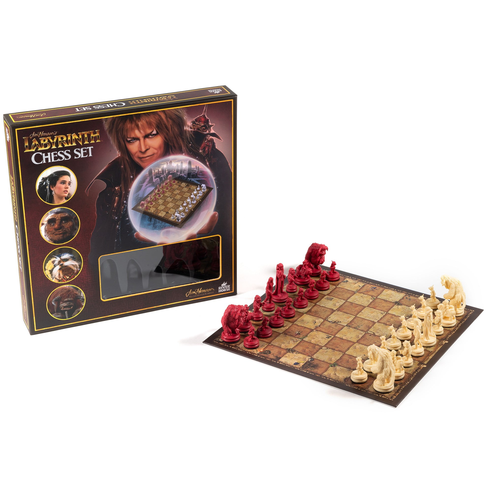 Labyrinth: Chess Set - Jim Henson's Labyrinth, River Horse, 2 Players ...