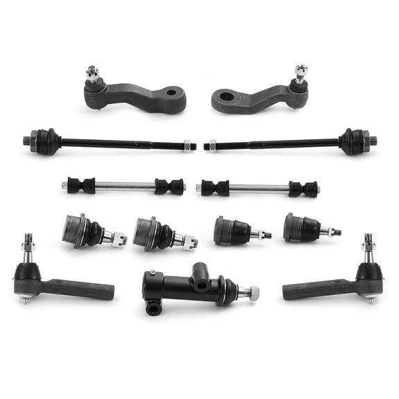 Metrix Premium Chassis Parts - 14 PC Front End Suspension Kit Fits 02 ...