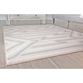 Rugs America Mika MO10A Strawberry Milk Geometric Contemporary Pink ...