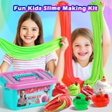 FJAZUFSA Mini Butter Slime Kit, Ice Cream Cake Slime, Stress Relief Toy ...