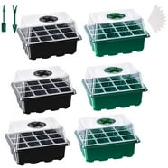 Viagrow Seedling Station Deluxe Kit with LED Grow Light, Propagation ...