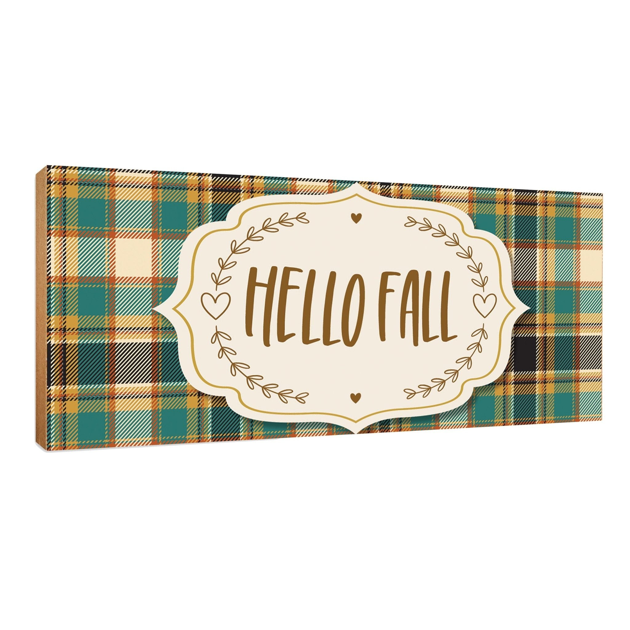 LifeSong Milestones Wooden Fall Decor, Tabletop Fall Decorations for ...