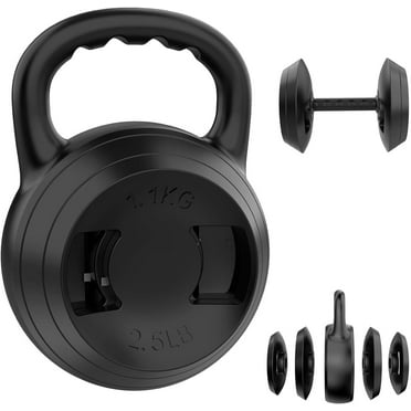 M MIKE SPORT Adjustable Kettlebell Sets 3 in 1 (5lb-12lb) for Home Gym ...