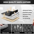 Umbrauto Custom Seat Covers for Silverado, Waterproof Nappa Leather ...