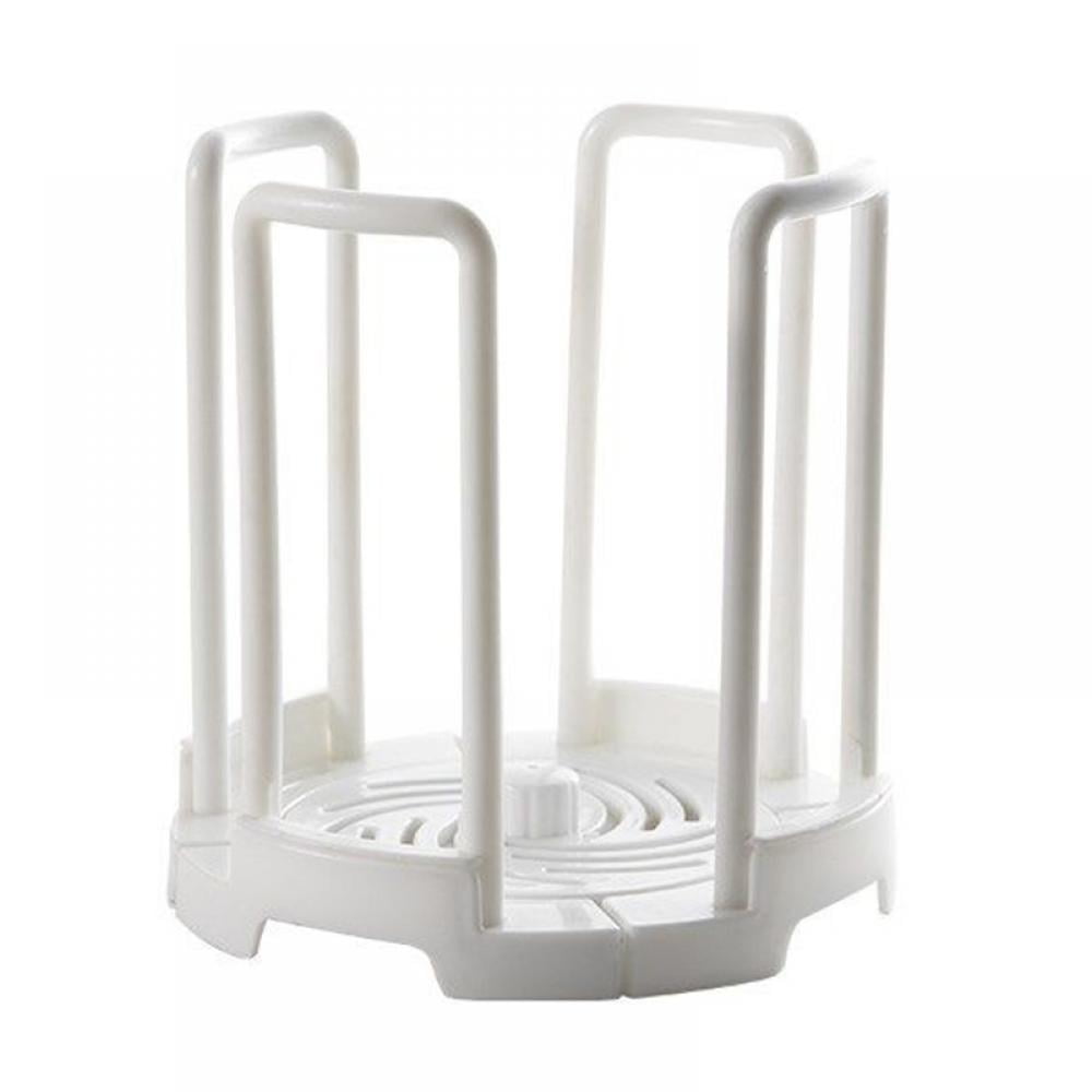 Kitchen Rotating Dish Rack Retractable Kitchen Dish Bowl Storage ...