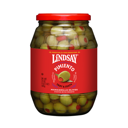 Lindsay Pimiento Stuffed Manzanilla Olives 21 oz – Walmart Inventory ...