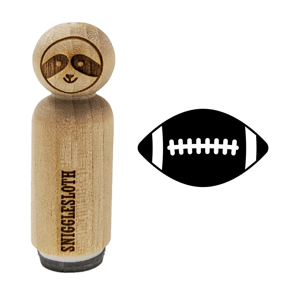 Football Sport Rubber Stamp for Scrapbooking Crafting Stamping - Mini 1 ...