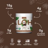 ALOHA Plant Based Protein Powder, Chocolate, 18g Protein, 1.2lb, 19oz ...