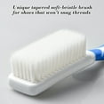 Blue Laundry Brush Shoe Brush With Long Handle Ultra Soft Bristles For ...