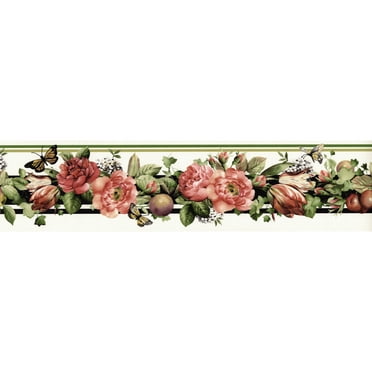 Trimz Rustic Farmhouse Kitchen Harvest Wallpaper Border - Rabbits and ...