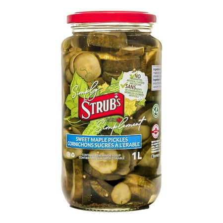 Simply Strub's Sweet Maple Pickles | Walmart Canada