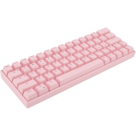 Wireless Mechanical Keyboard, Compact 64 Keys Bluetooth Keyboard, 2.4G ...