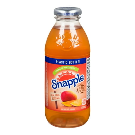 Snapple Mango Madness Drink, Polyethylene | 473ML/Unit, 12 Units/Case ...
