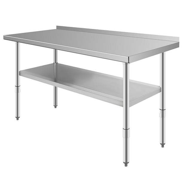 Narrow Stainless Steel Table