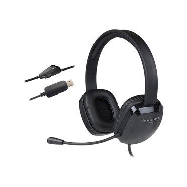Cyber Acoustics AC-4006 USB Stereo Headset - Walmart.com