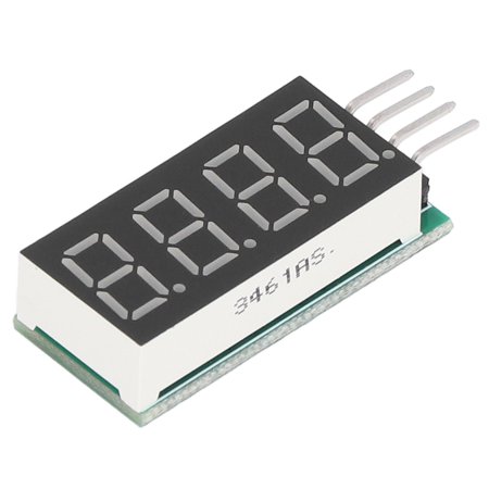 Kozecal 4 Digit 7 Segment Digital Tube Module LED Display Module I2C ...