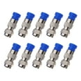 Connector F Coaxial Cable Type Adapter Plug Coax Tv Connectors Female ...