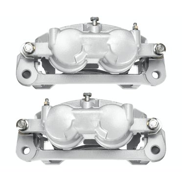 AutoShack Front and Rear Brake Calipers Set of 4 Assembly with Bracket ...