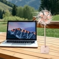 Compact Rechargeable Clip Fan - Folding Small Desk Fan with Hose Type ...