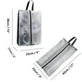 Travel Shoe Bags Waterproof Portable Shoe Storage Pouch with Handle for ...