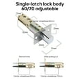 INSMART Smart Door Lock, Fingerprint Keyless Entry with APP Control ...