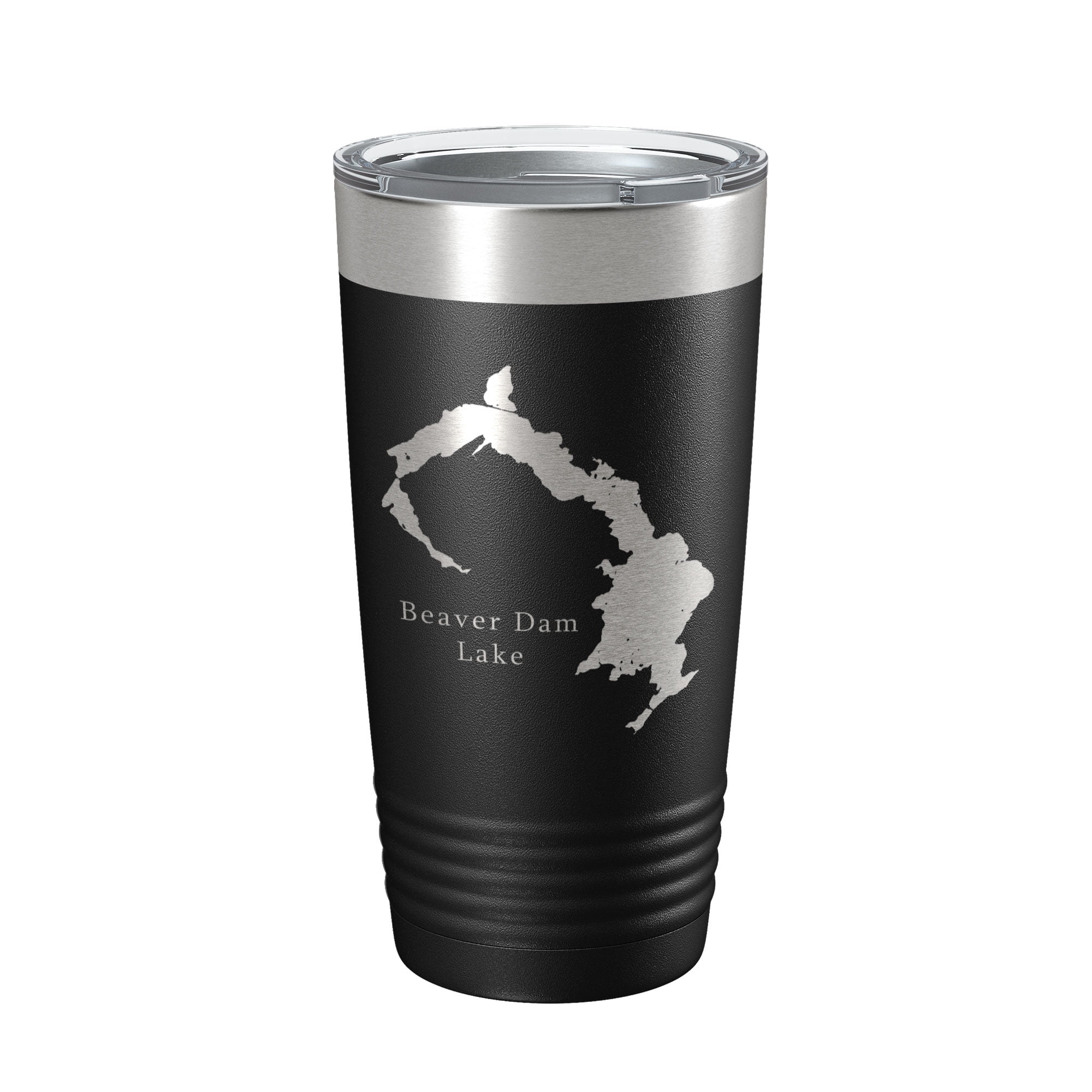 Beaver Dam Lake Map Tumbler Travel Mug Insulated Laser Engraved Coffee ...