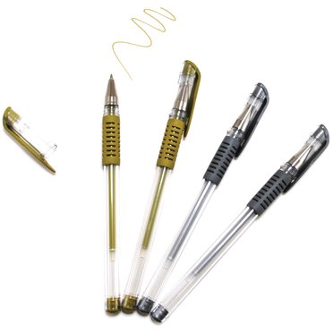 Pentel Sunburst Metallic Gel Pen, Gold - Walmart.com