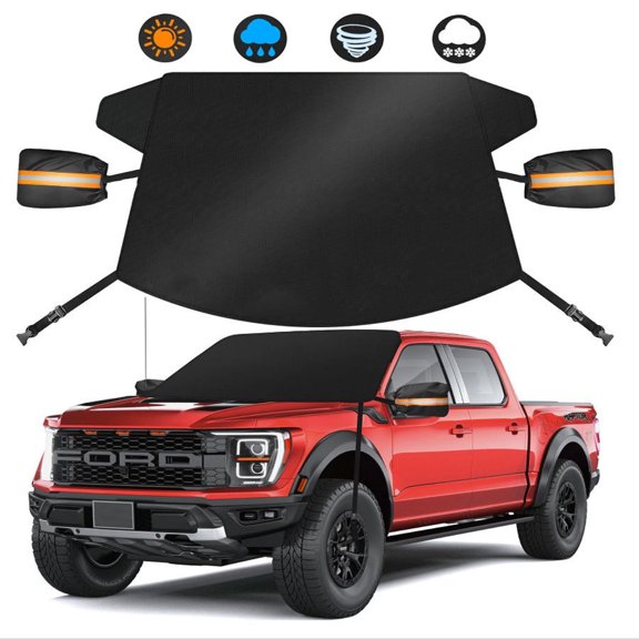 FrostGuard Pro Winter Windshield Cover for Cars and SUVs | Snow, Ice ...