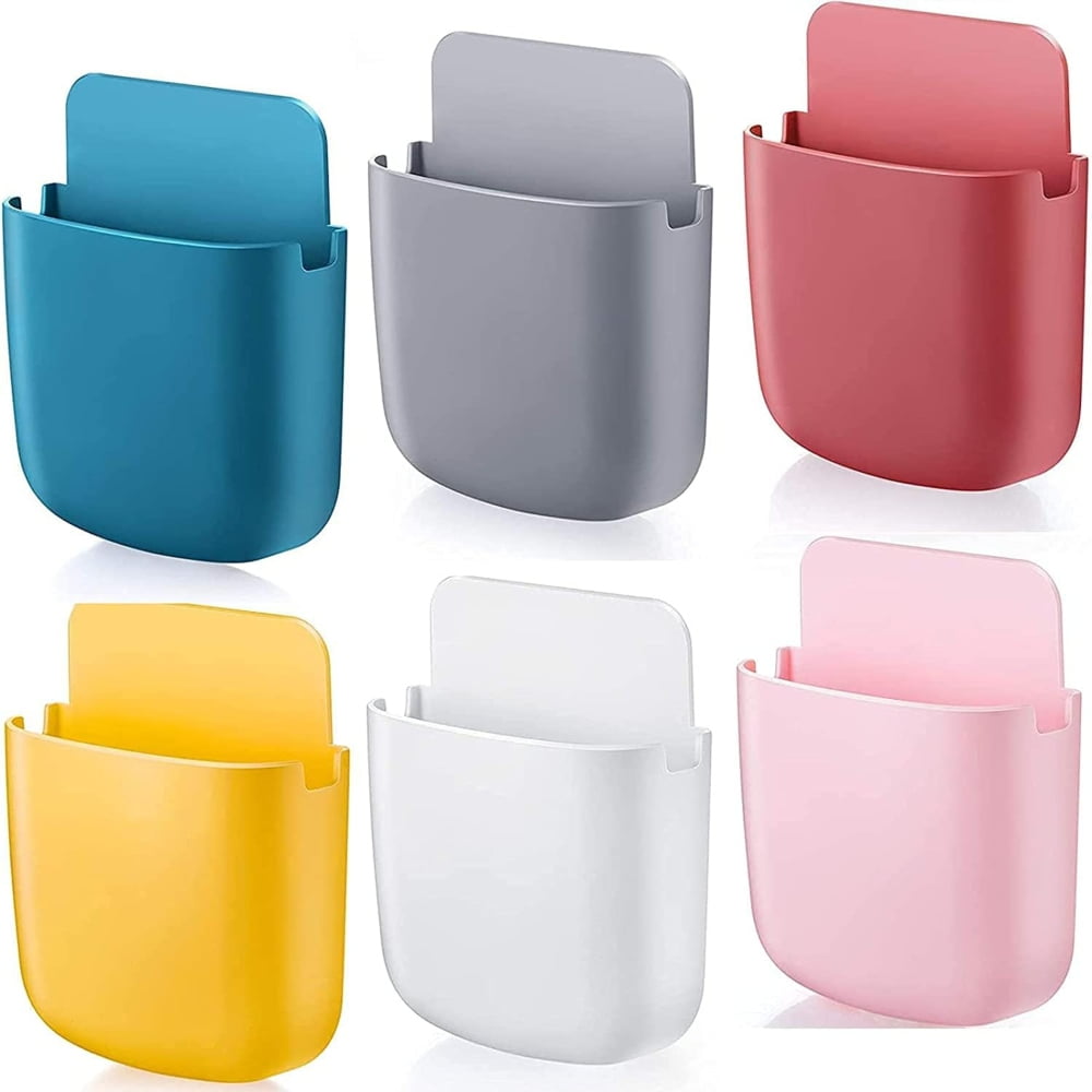 PEACNNG Remote Control Holders, 6 Pack Wall Mounted Remote Control ...