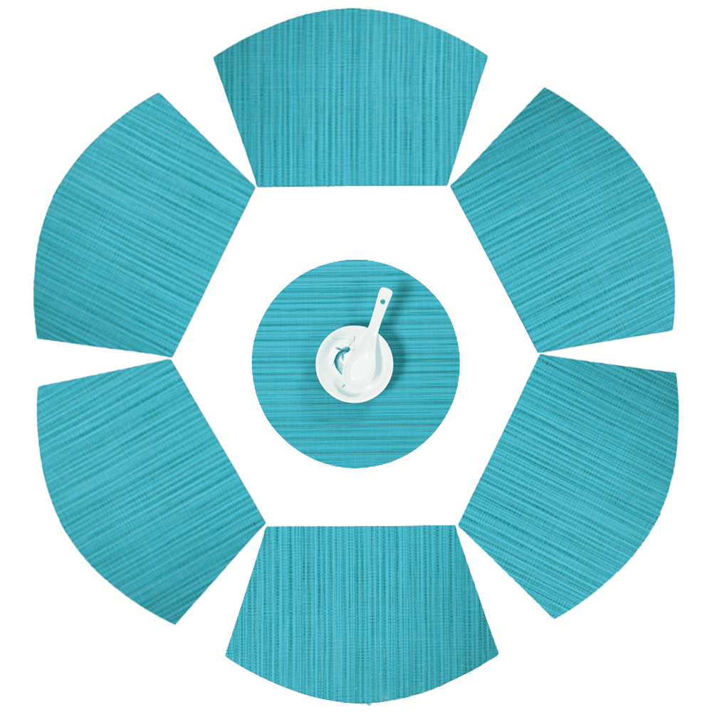 Click here for Hesignd Table Placemats Wedge Shaped Place Mat Wit... prices