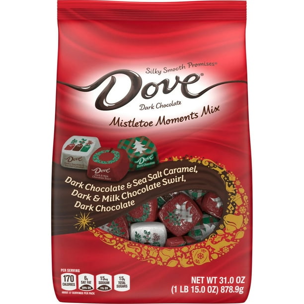 Dove Promises Assorted Holiday Dark Chocolate Candy (31 Ounce ...