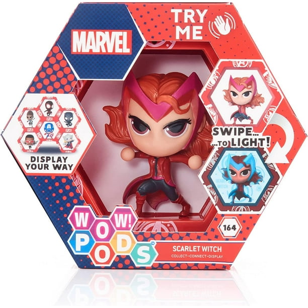 Avengers Scarlet Witch Wanda Maximoff Light-Up Figure Marvel Superhero ...