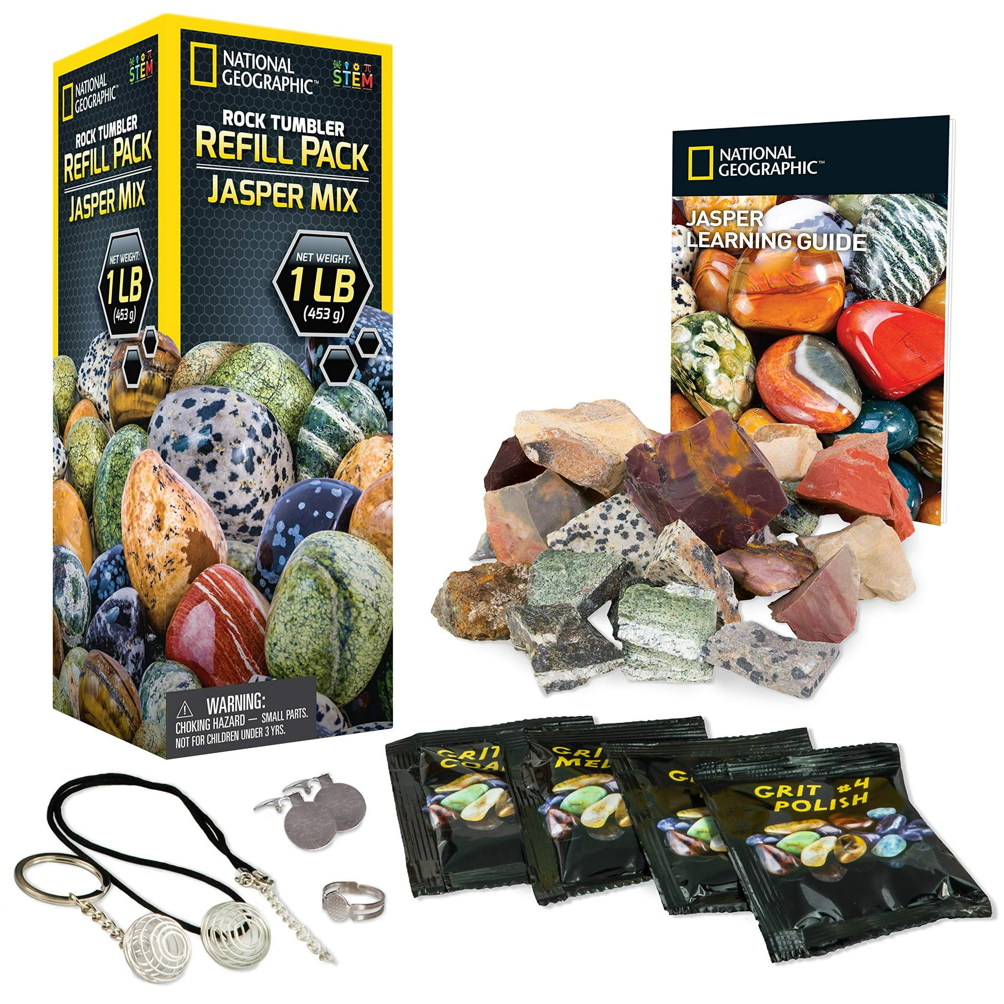 Click here for National Geographic Rock Tumbler Refill Kit - Jasp... prices