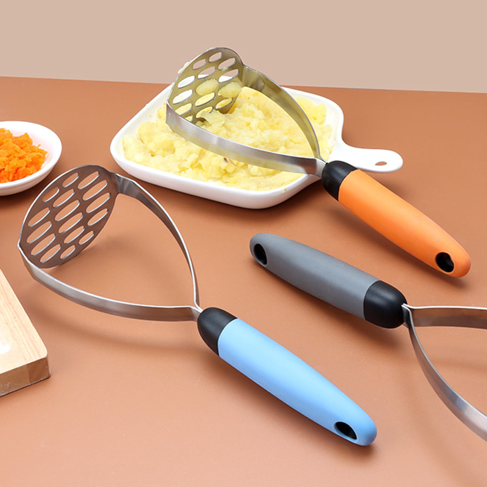 Reheyre Portable Potato Masher - Time Saving, Comfortable Grip ...