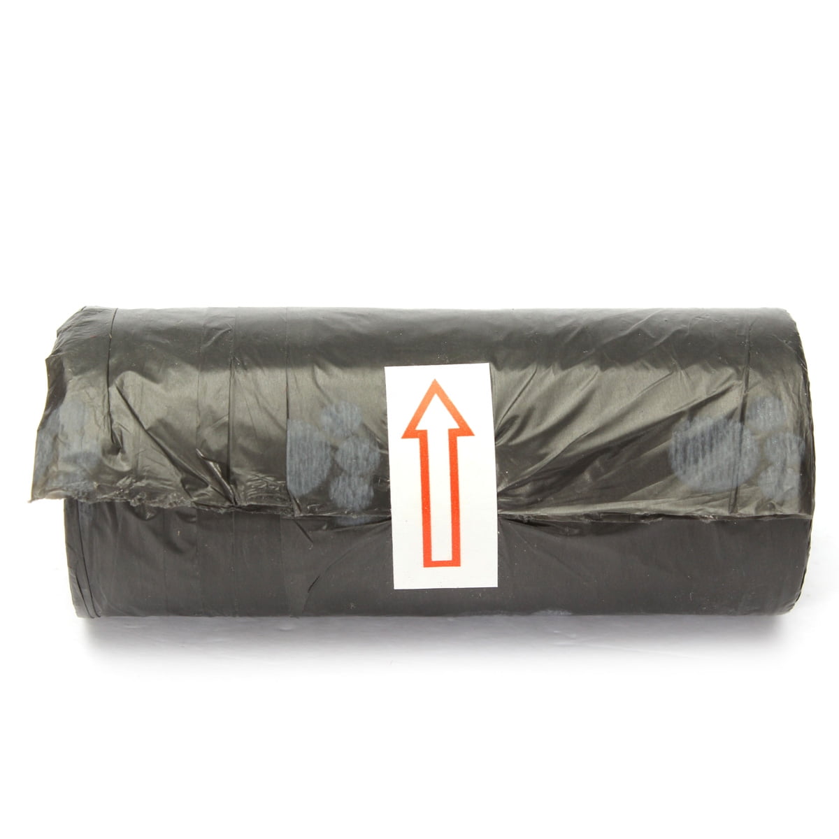 15pcs/1 roll BLACK PET DOG WASTE PICK UP POOP BAGS Biodegradable Clean ...
