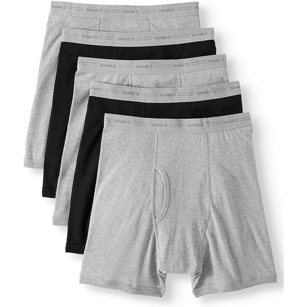 Hanes Men's 5-Pack Boxer Brief Small, Assorted - Walmart.com