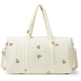 Quilted Duffle Bag for Women,Cute Baby Hospital Bag,A cute cotton tote ...