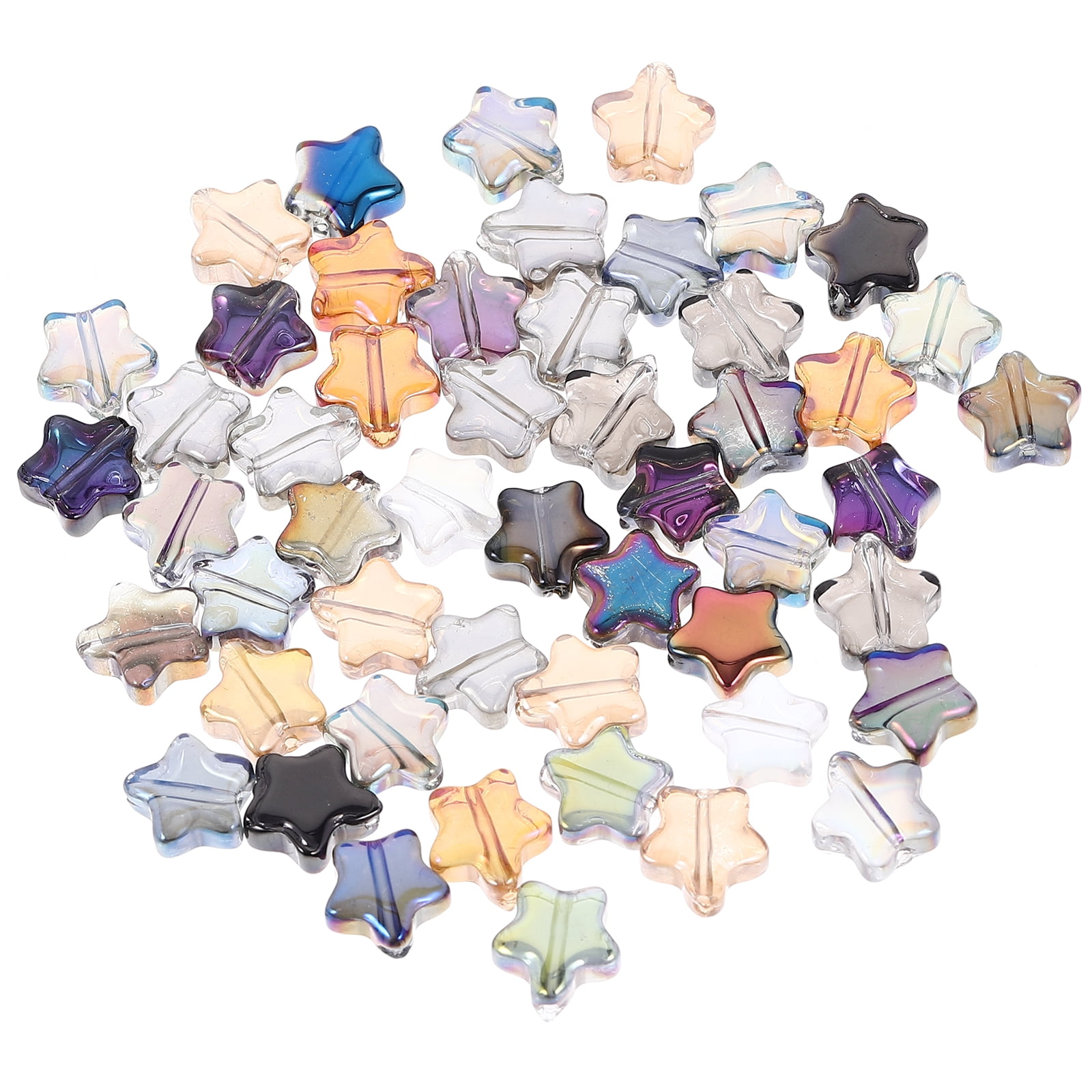 Click here for Unomor 100pcs Five-Pointed Star Shape Beads Delica... prices