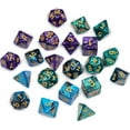 Cardinal Games RPG Colored Dice Sets with Storage Pouches, 3 Sets of 7 ...