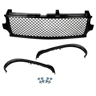 Kojem Front Bumper Grille for 2007-2013 Chevrolet Silverado 1500 Pickup ...